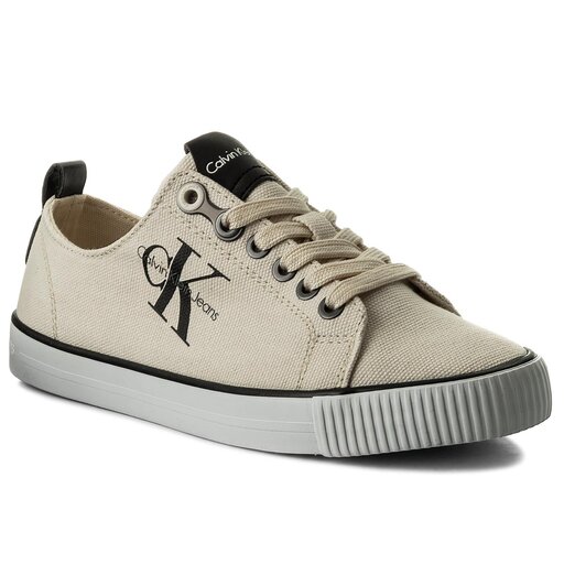 Sneakers aus Stoff Calvin Klein Jeans Dora R3556 Ivory | de.eschuhe.ch