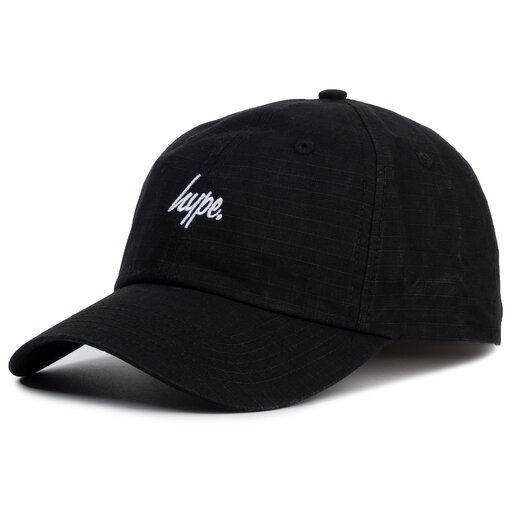 Cappellino HYPE Dad Hat Mini Script HY006-0110 Black/White | escarpe.it