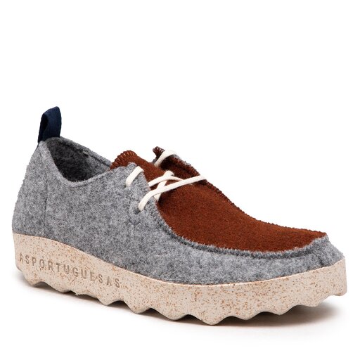 Pantofi Asportuguesas Chat P018063021 Concrete/Brown | epantofi.ro