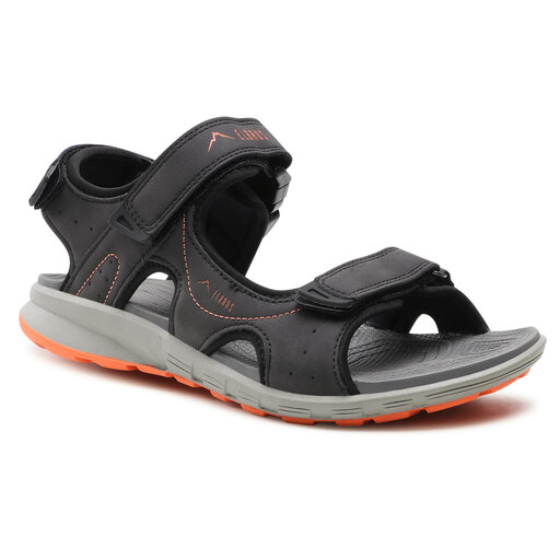 Sandalen Elbrus Merios Black/Flame | eschuhe.de