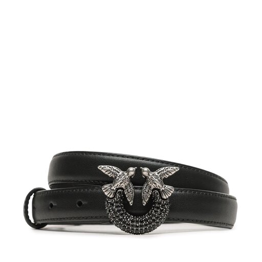 Pasek Damski Pinko Love Berry H2 Belt AI 23-24 PLT01 100143 A110 Black ...