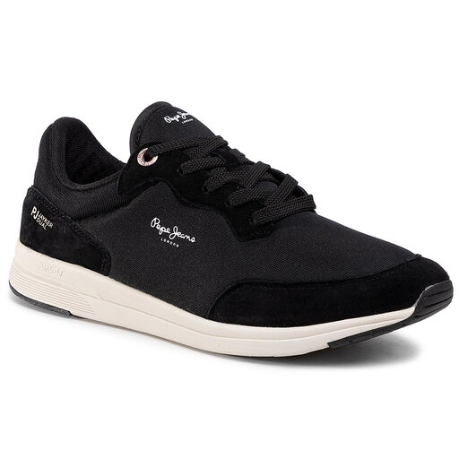 Sneakersy Pepe Jeans Jayker Basic PMS30575 Black 999 | eobuwie.com.pl