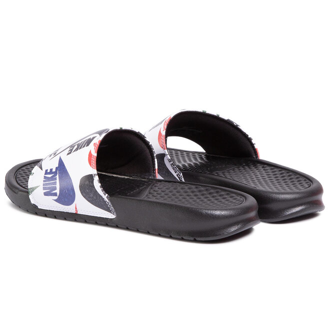 Șlapi Nike Benassi Jdi Print 631261 035 Black/Black/White/Multi/Color ...