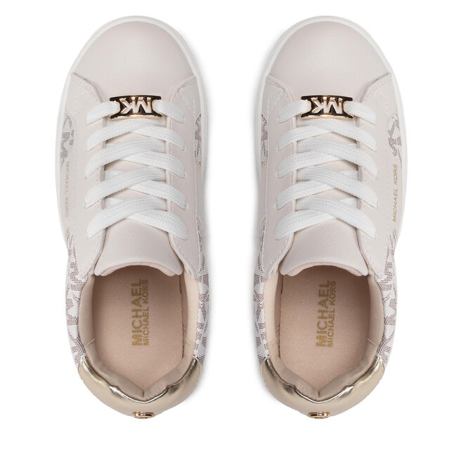 Zapatillas MICHAEL KORS KIDS Jem Selene MK100543 Vanilla/Gold | zapatos.es