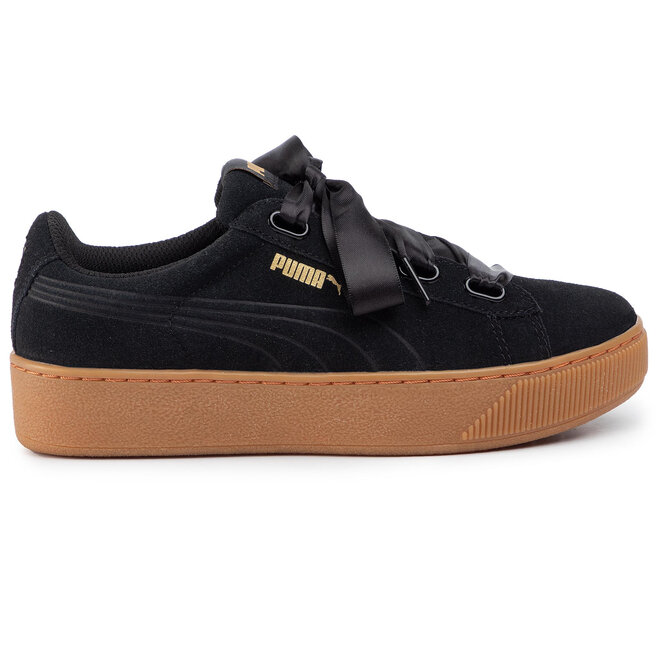 Zapatillas Puma Vikky Platform Ribbon 364979 01 Puma Black/Puma Black ...