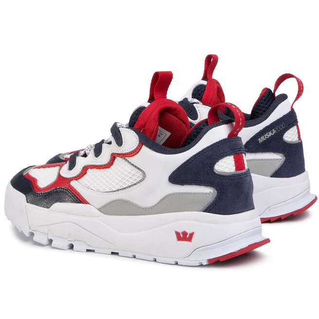 Sneakers Supra Muska2000 06582-180-M White/Navy/Red/White | eschuhe.de