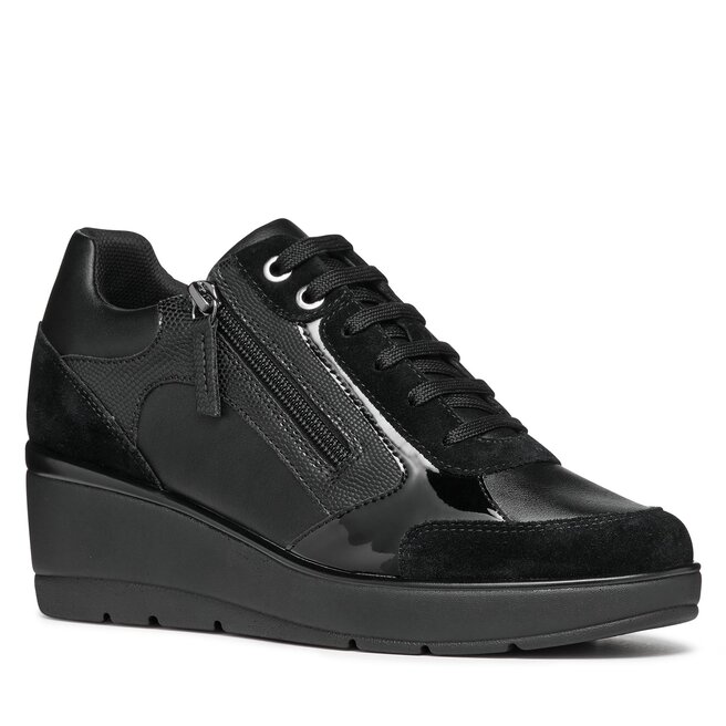 Sneakers Geox D Ilde D36RAC 05422 C9999 Black | de.eschuhe.ch