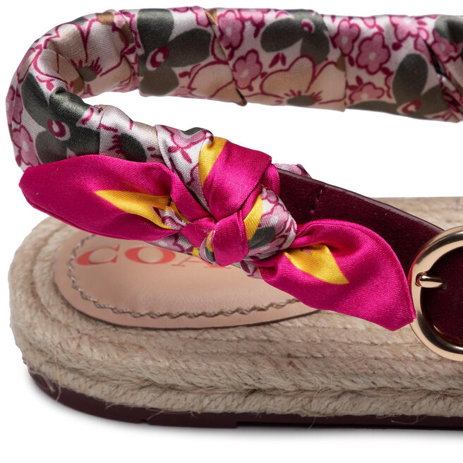 Alpargatas Coach Candice Sue Espad G5151 Bright Salmon R6F | zapatos.es