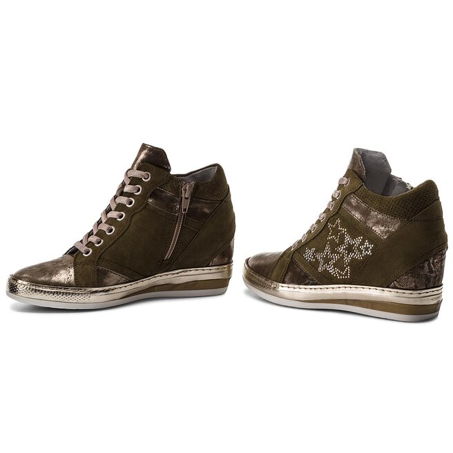 Sneakers Khrio 181K7114PKSQ Oliva/Oliva/Bianco | eschuhe.de