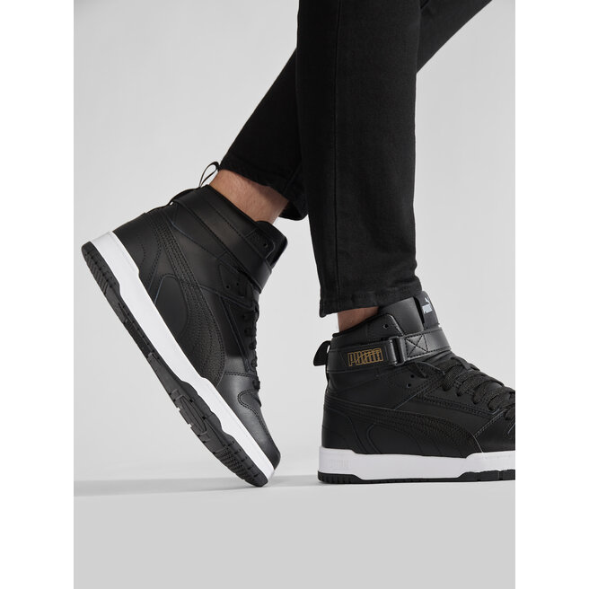 Sneakersy Puma Rbd Game 385839 03 Puma Black/Puma Black/Gold | eobuwie ...