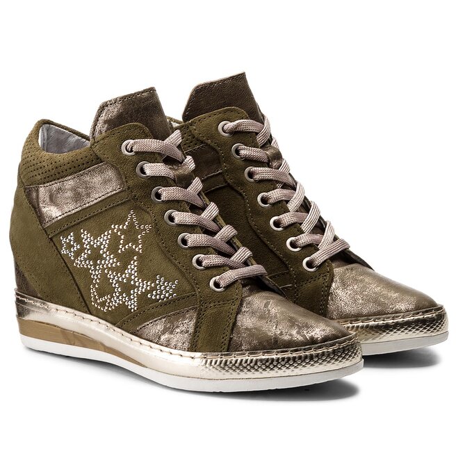Sneakers Khrio 181K7114PKSQ Oliva/Oliva/Bianco | eschuhe.de