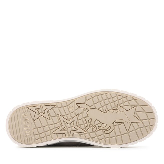 Sneakers Mustang 1446602 Ivory 243 | eschuhe.de