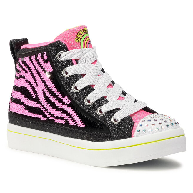 Zapatillas Skechers Neon Muse 314025L/BKNP Black/Neon Pink | zapatos.es