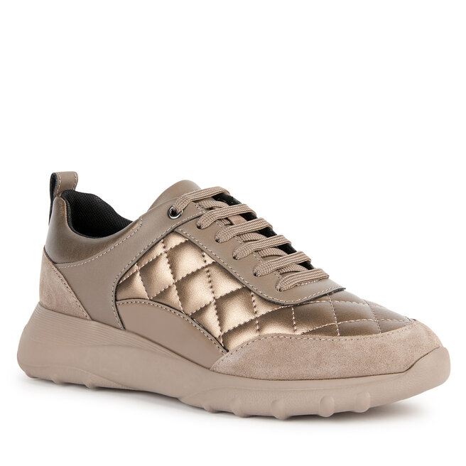 Sneakers Geox D Alleniee D36LPA 0NFBC C9003 Lead | epantofi.ro