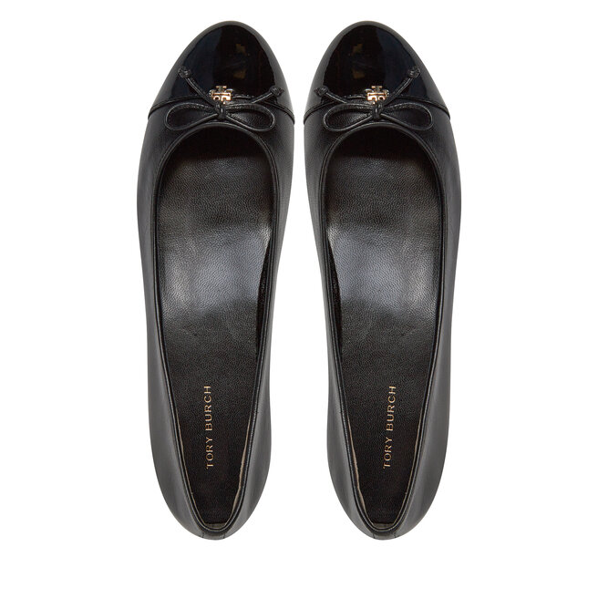 Bailarinas Tory Burch Cap-Toe Ballet 154511 Perfect Black / Perfect Black 004 | zapatos.es