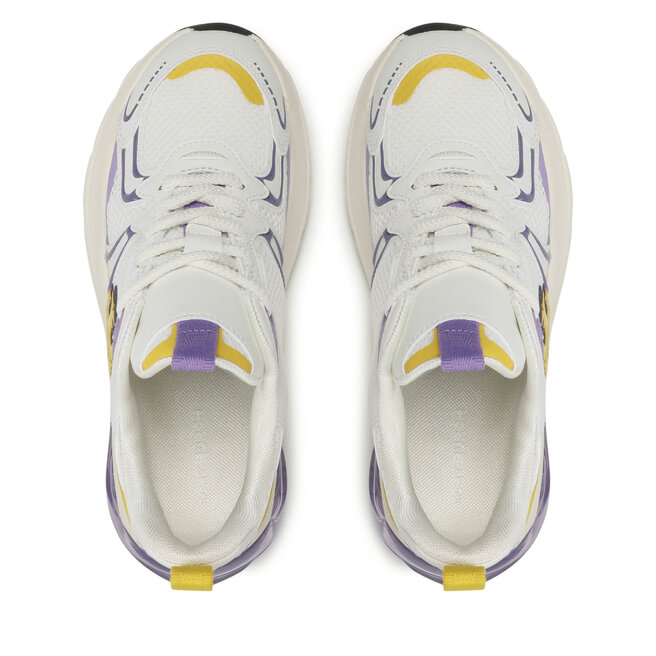 Sneakers Tory Burch Good Luck Tech Trainer Mesh 147294 New Ivory/Golden ...